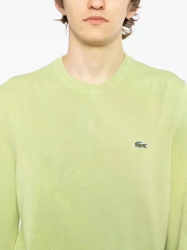 Lacoste Monochrome Embroidered Logo Sweater