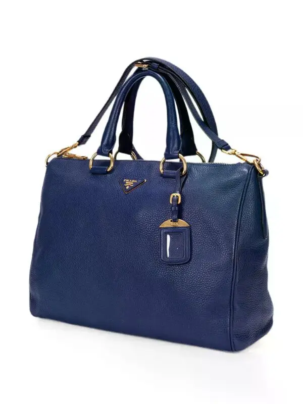 Prada Vitello Daino Bauletto Tote Bag