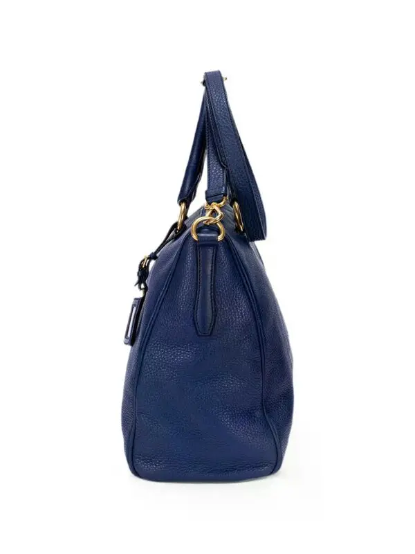 Prada Vitello Daino Bauletto Tote Bag