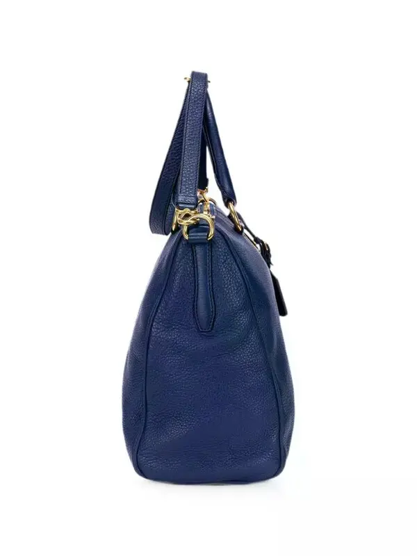 Prada Vitello Daino Bauletto Tote Bag