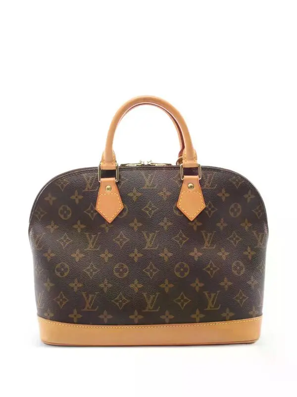 LOUIS VUITTON Alma Pm Monogram Tote Bag - Brown