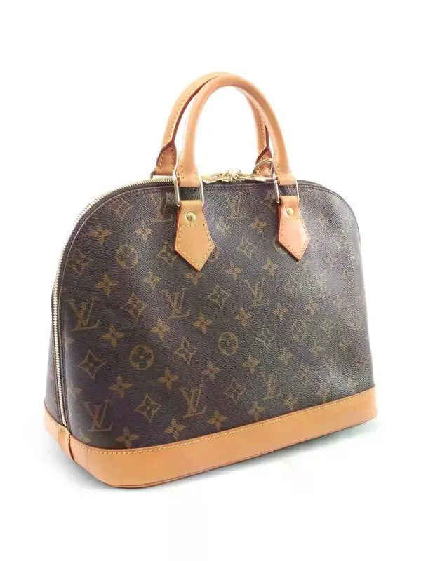 LOUIS VUITTON Alma Pm Monogram Tote Bag - Brown