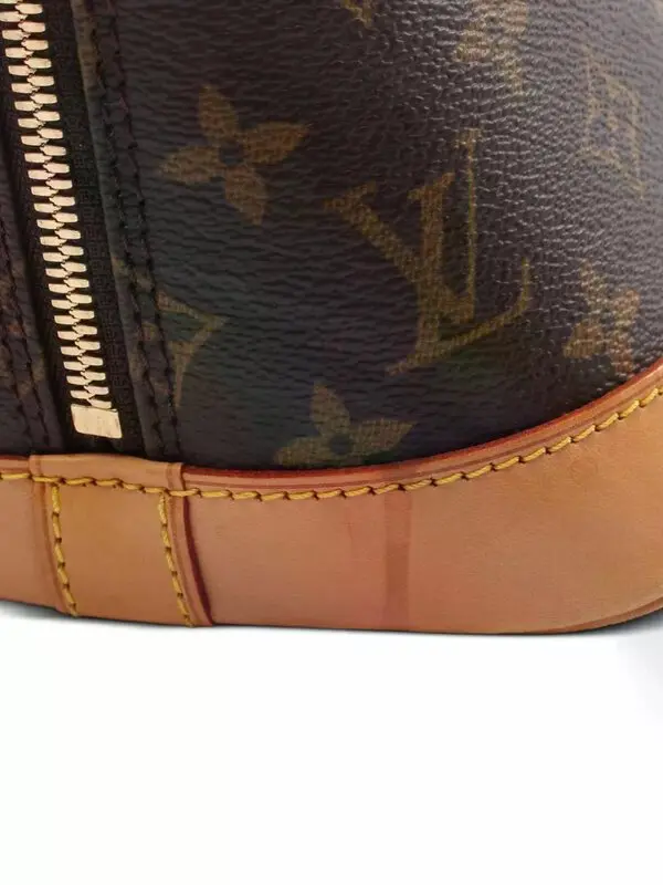 LOUIS VUITTON Alma Pm Monogram Tote Bag - Brown