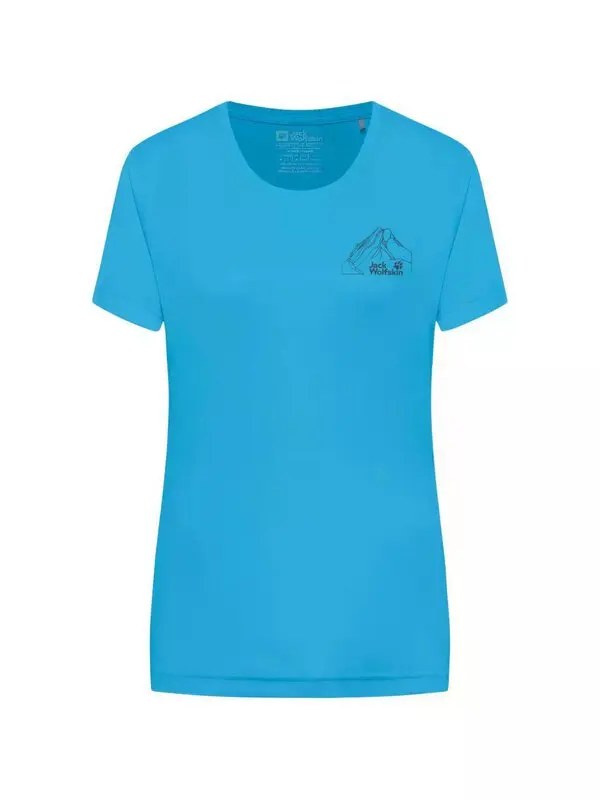 JACK WOLFSKIN Mountain-print T-shirt