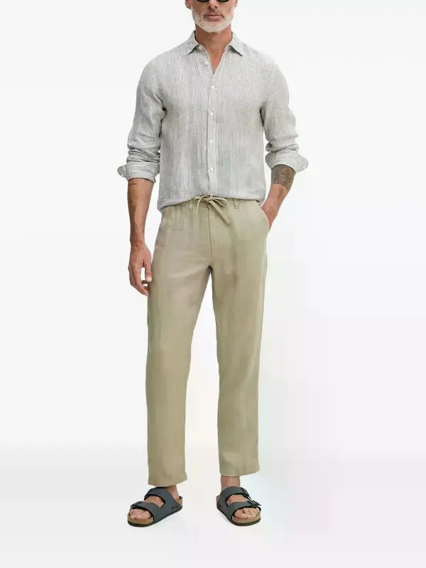 BENETTON Striped Long-sleeve Shirt