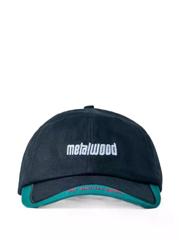 METALWOOD STUDIO Logo-embroidered Contrast-trim Cap