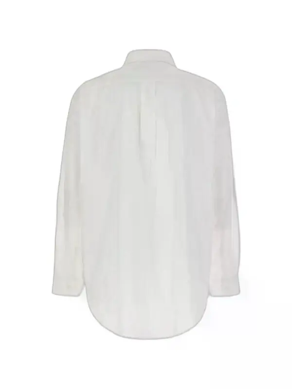 Our Legacy Vast Embroidered Lace-trim Shirt