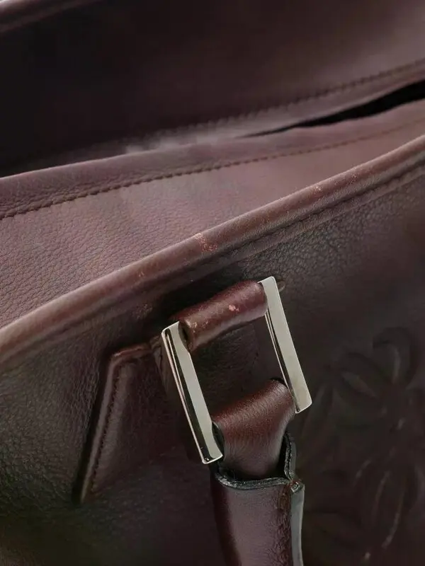 Loewe Amazona 28 Leather Handbag - Brown