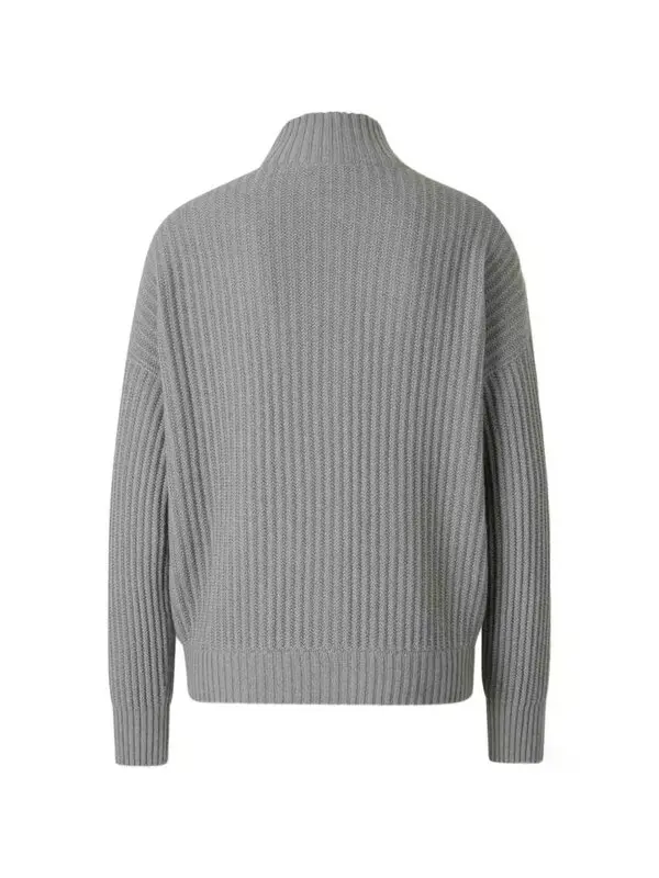 Peserico Ribbed-knit Zip-up Cardigan - Green