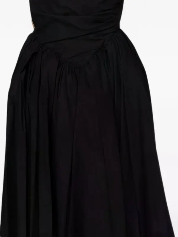 MSGM Draped Asymmetric Dress