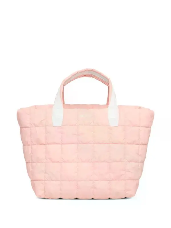 VEECOLLECTIVE The Vineta Hotel Porter Weekender Quilted Tote Bag - Pink