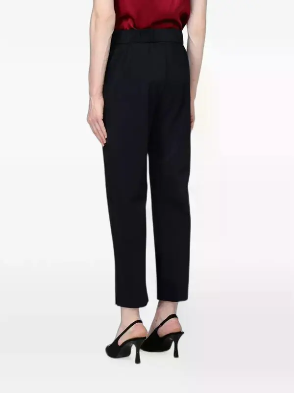 Max Mara Cropped Crêpe Trousers