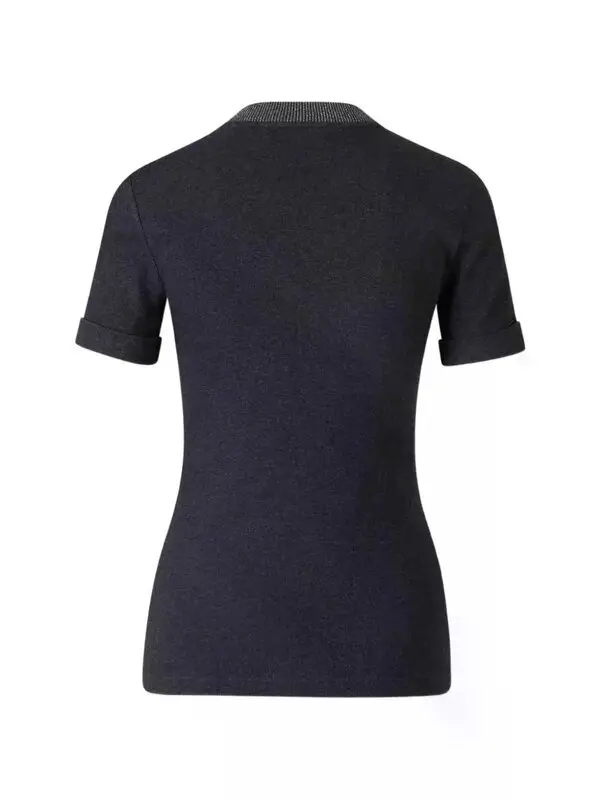 Peserico Embellished-trim T-shirt
