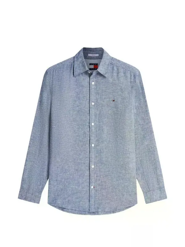 Tommy Hilfiger Logo-embroidered Button-down Shirt