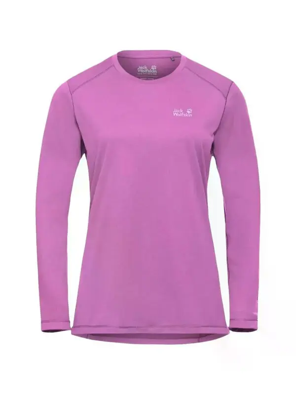 JACK WOLFSKIN Long-sleeve Logo-print T-shirt