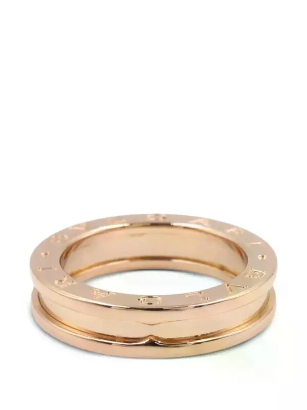 BVLGARI B.zero1 Ring In 18k Rose Gold - Pink
