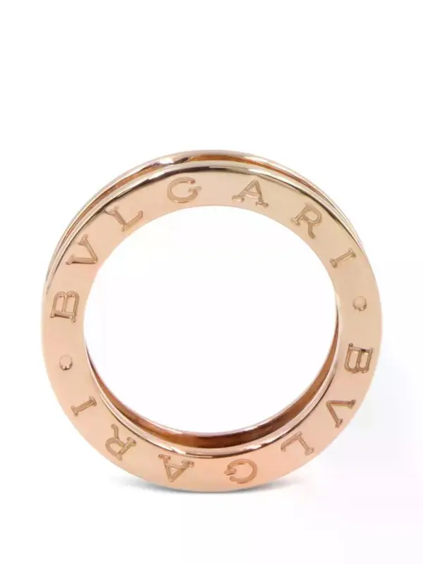 BVLGARI B.zero1 Ring In 18k Rose Gold - Pink
