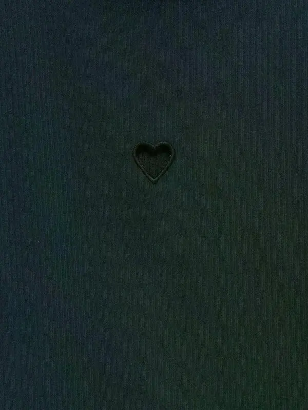 BASERANGE Heart Ribbed Knit Tank