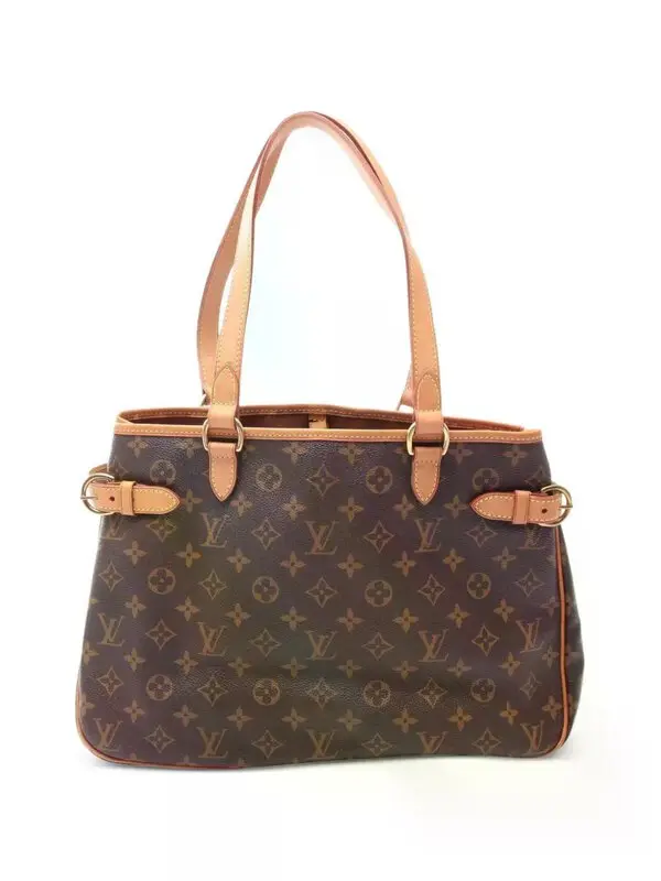 LOUIS VUITTON Monogram Canvas Batignolles Horizontal Shoulder Bag - Brown