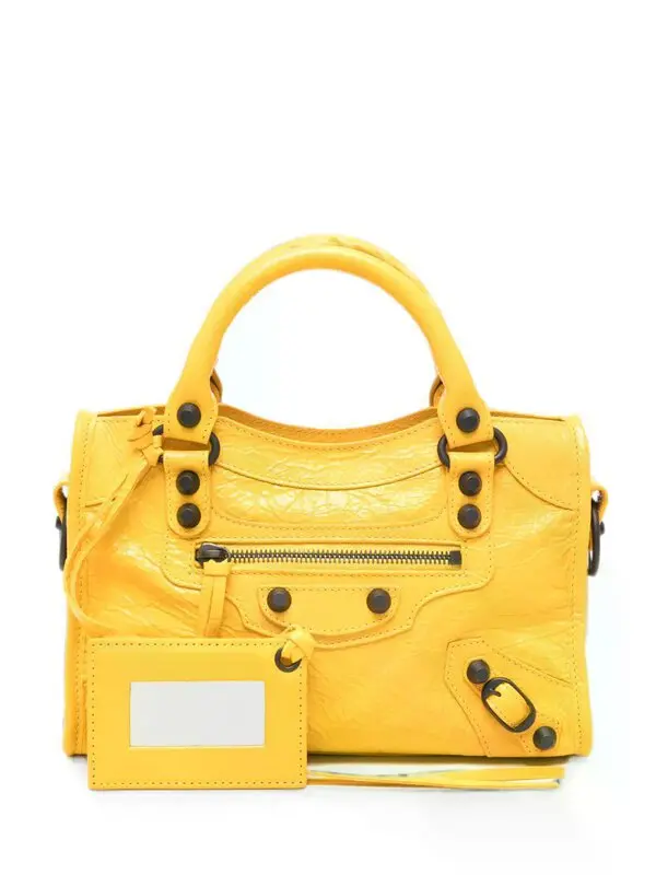 Balenciaga Mini Le City Leather Tote Bag