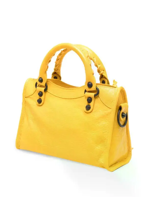 Balenciaga Mini Le City Tote Bag - Yellow