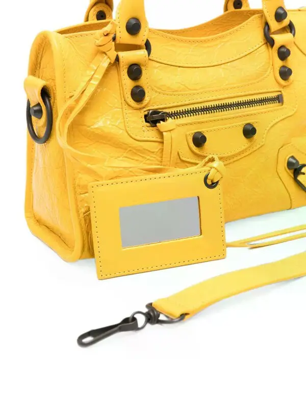 Balenciaga Mini Le City Tote Bag - Yellow