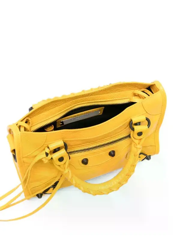 Balenciaga Mini Le City Tote Bag - Yellow