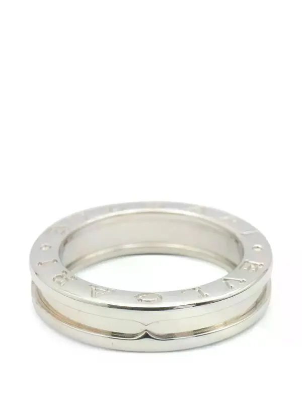 BVLGARI B Zero 1 18k White Gold Ring - Silver