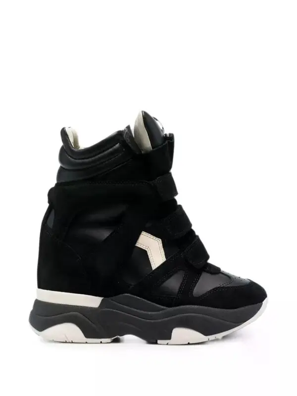 Isabel Marant Étoile Balskee Touch-strap Sneakers - Black