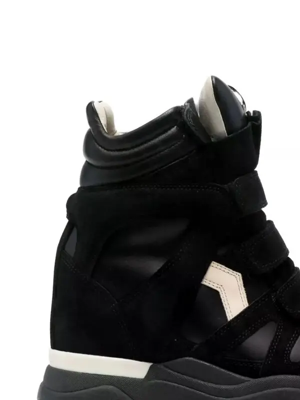 Isabel Marant Étoile Balskee Touch-strap Sneakers - Black
