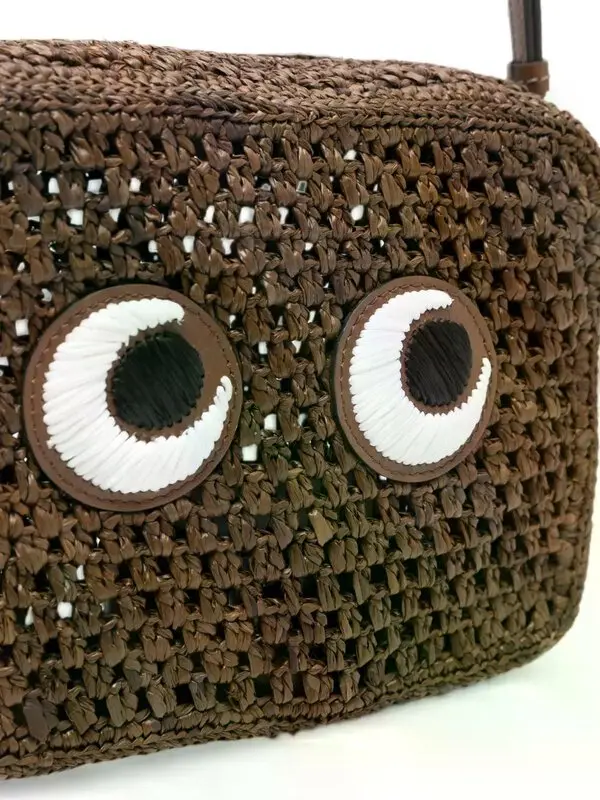 ANYA HINDMARCH Eyes Woven Cross Body Bag