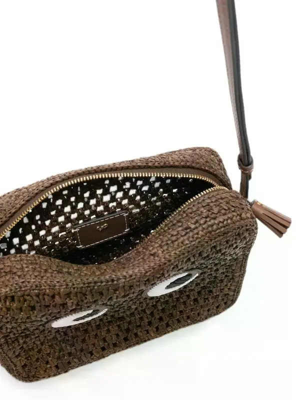 ANYA HINDMARCH Eyes Woven Cross Body Bag