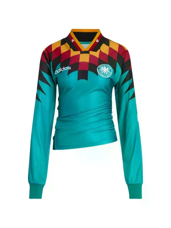Adidas Germany Reconstructed V-neck Jersey - Green