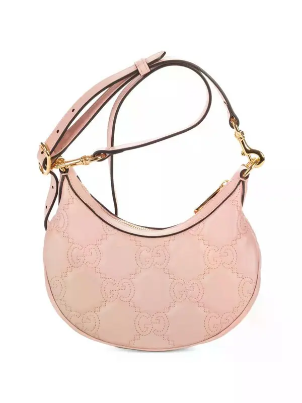 Gucci Gg Matelassé Shoulder Bag - Pink