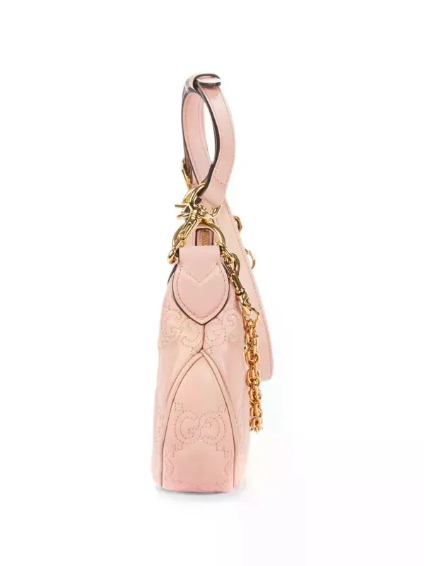 Gucci Gg Matelassé Shoulder Bag - Pink