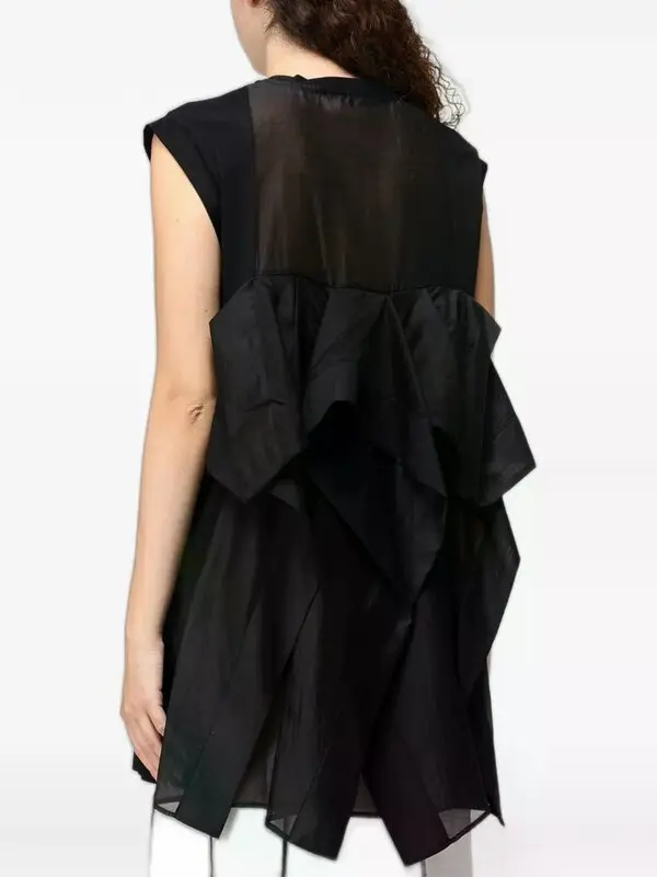 MEIMEIJ Ruffled-detail Tank Top
