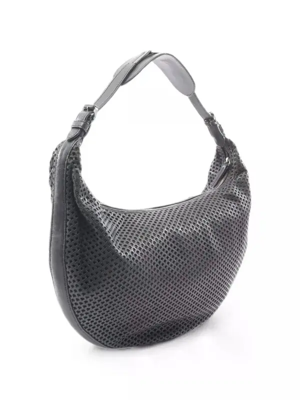 Dior Perforated Leather Shoulder Bag