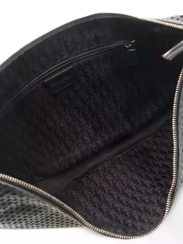 Dior Perforated Leather Shoulder Bag
