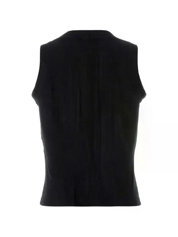 Off-White Logo-print Ribbed Tank Top