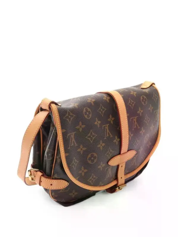 LOUIS VUITTON 2008 30 Saumur Cross Body Bag