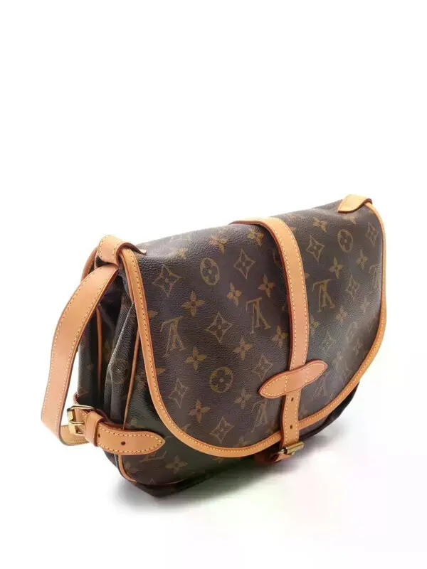 LOUIS VUITTON 2008 Saumur Cross Body Bag