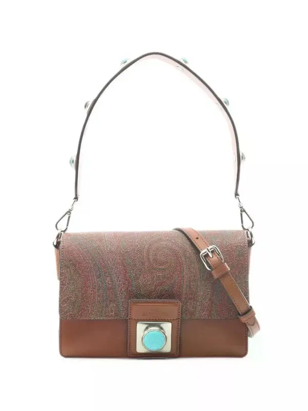 Etro Paisley Stone-embellished Shoulder Bag