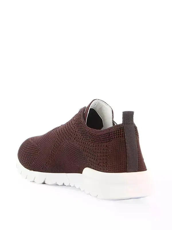 Kiton Knit Lace-up Sneakers