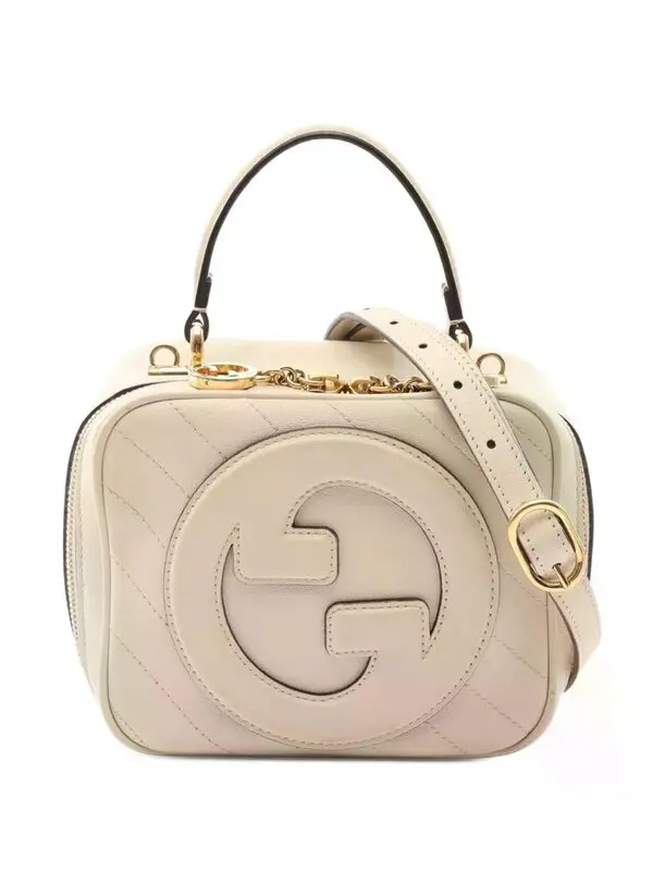 Gucci Blondie Satchel Bag - Neutrals