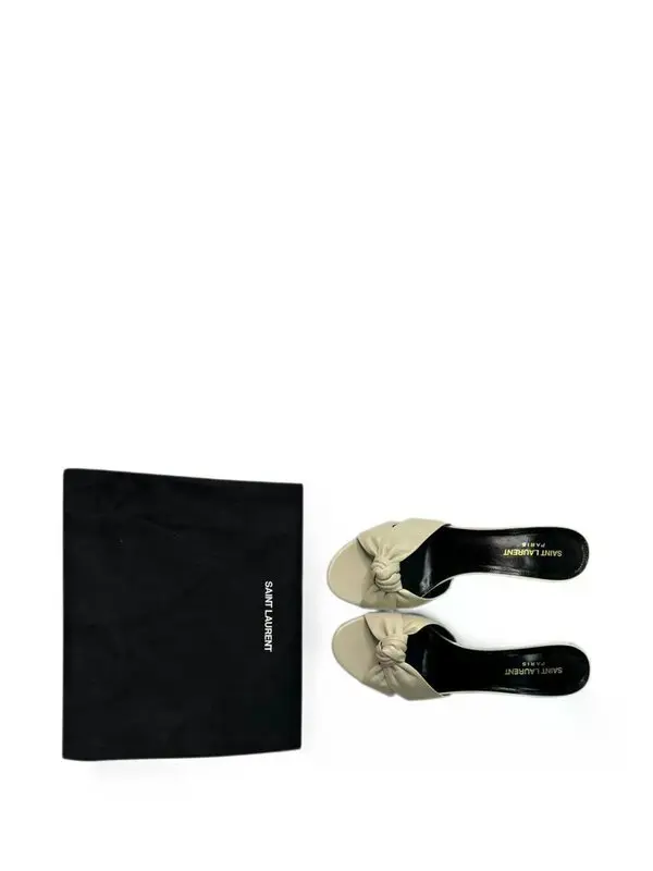 Saint Laurent Bianca Knotted Sandals