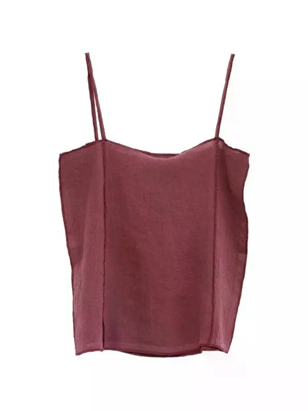BASERANGE Exposed-seam Camisole Top