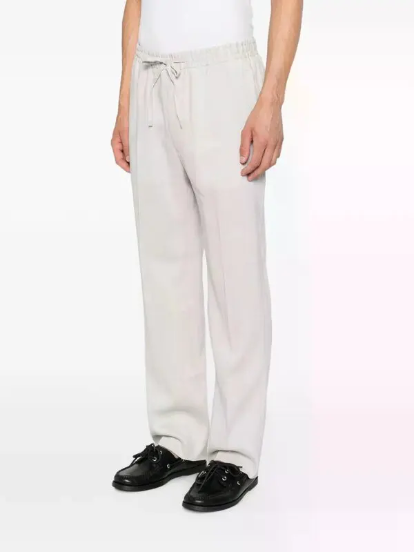 Corneliani Straight Leg Drawstring Waistband Trousers