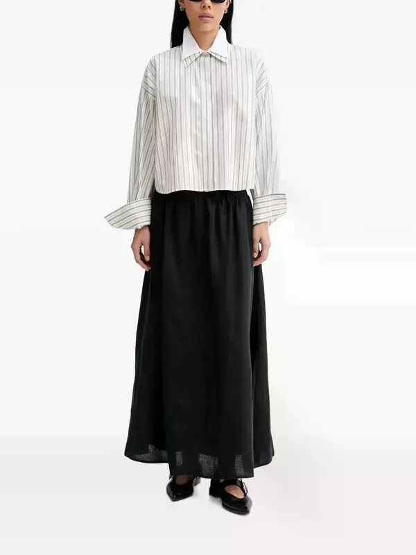 Rag & Bone Marin Cropped Shirt - White