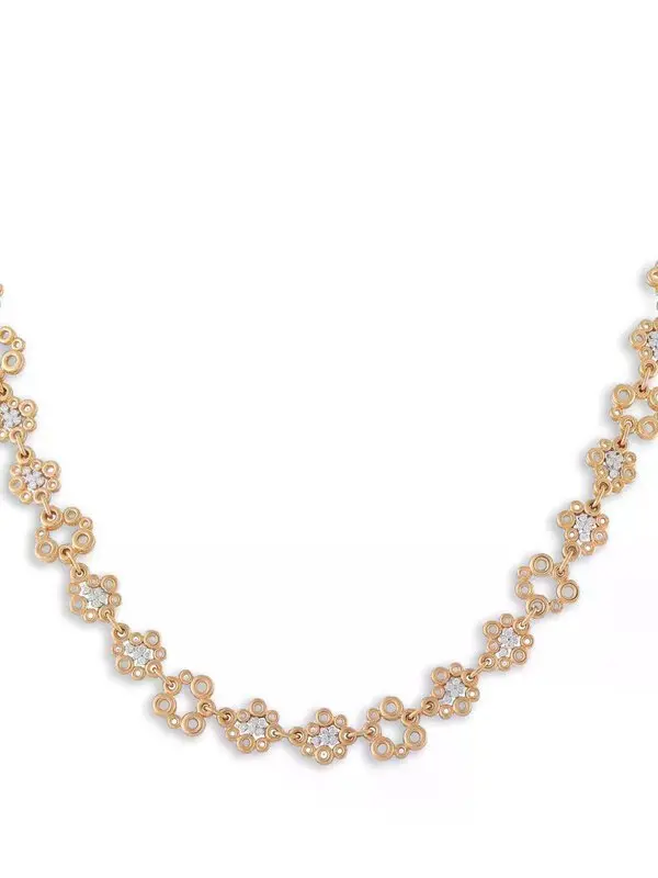 Roberto Coin 18k Rose Gold Diamond And Ruby Necklace - Pink