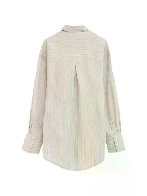 TOTEME Striped Cotton Shirt